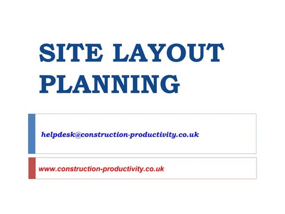 Temporary facilities | PPTX