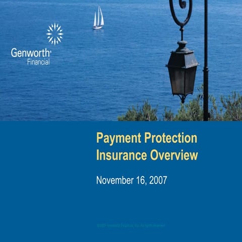 GNW Payment%20Protection%20Insurance%20Overview%20 | PDF