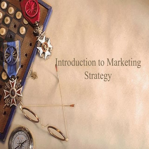 Intro to Marketing Strategy | PPT