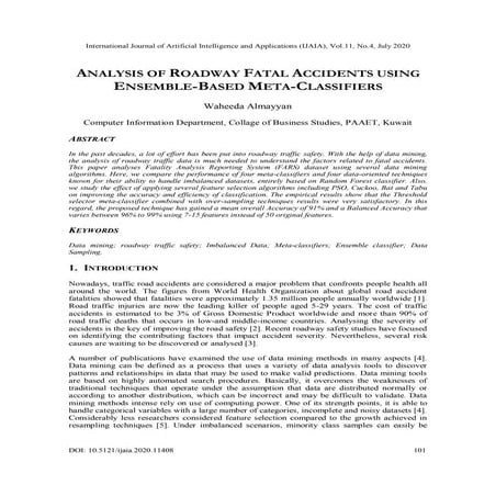 PREDICTING ROAD ACCIDENT RISK USING GOOGLE MAPS IMAGES AND ...