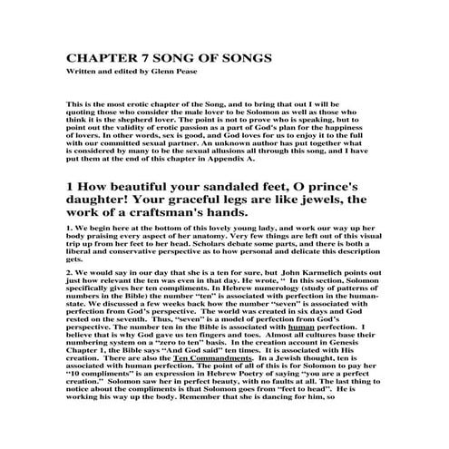 11477876 song-of-songs-chapter-7 | PDF