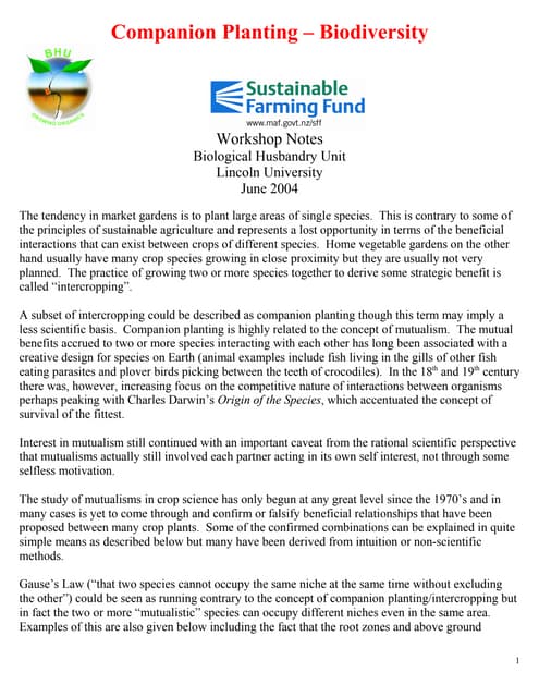 Crop weed competition and interference | DOCX | Agriculture | Industries