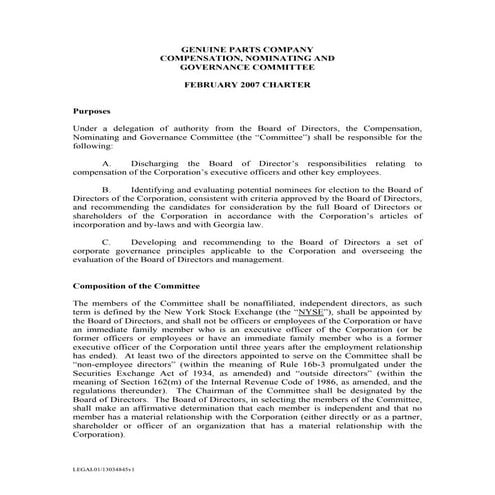 Nomination & remuneration committee | PPTX