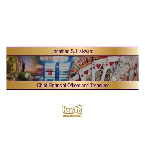 harrah's entertainment JHDB111306 | PDF