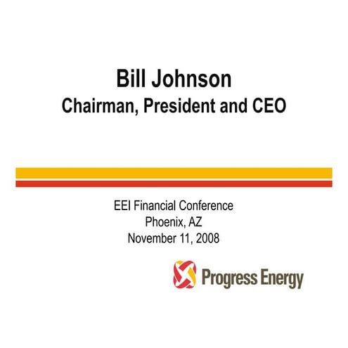 progress energy 08 | PPT