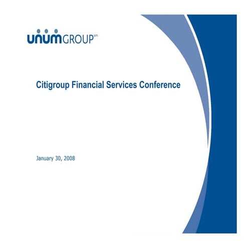 unum group Updated_Citigroup | PDF