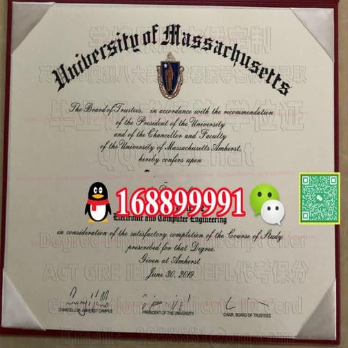 University of Massachusetts Amherst degree offer diploma Transcript | PPT