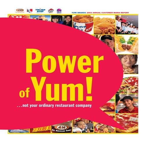 Yum! brand presentation | PDF