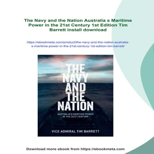 The Navy and the Nation Australia s Maritime Power in the 21st Century ...