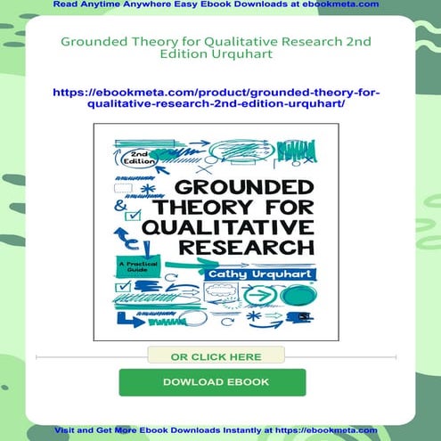 Grounded Theory for Qualitative Research 2nd Edition Urquhart | PDF