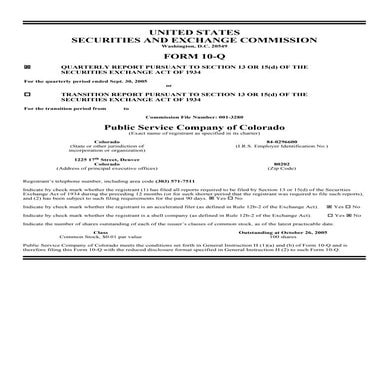 xcel energy PSCO_Q305_10Q | PDF