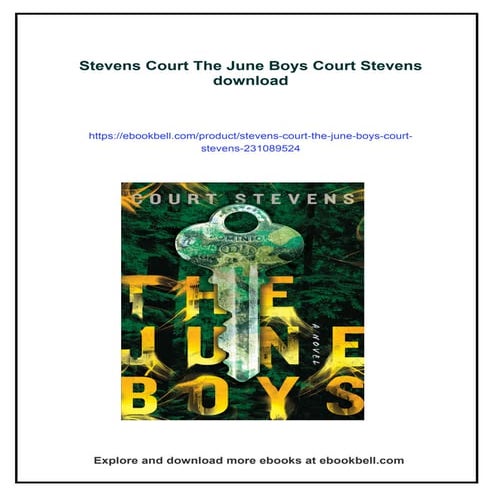 Stevens Court The June Boys Court Stevens | PDF