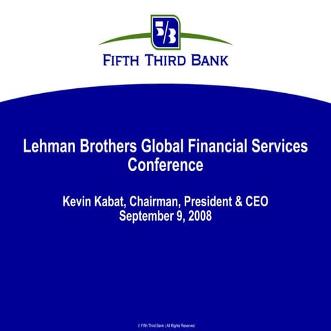 FITB_LehmanPresentation922 | PDF