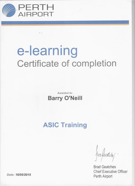 Certificate 111 Security Operations | PDF