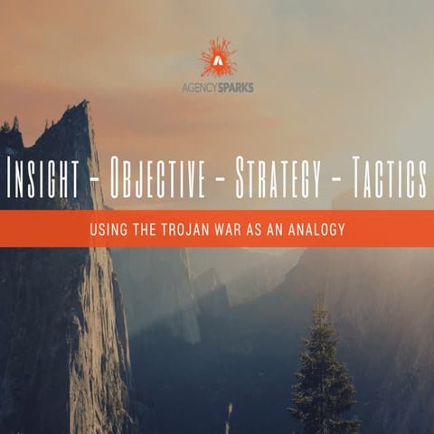 AgencySparks - Insight, Objective, Strategy, and Tactic - The Trojan ...