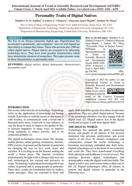 Digital Natives around the World | PDF