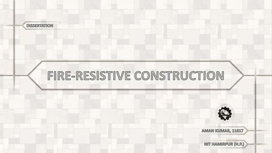 Building Construction and the Fire Service | PPTX | Construction ...