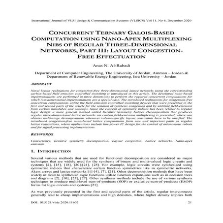 Concurrent Ternary Galois-based Computation using Nano-apex Multiplexing Nibs of Regular Three ...