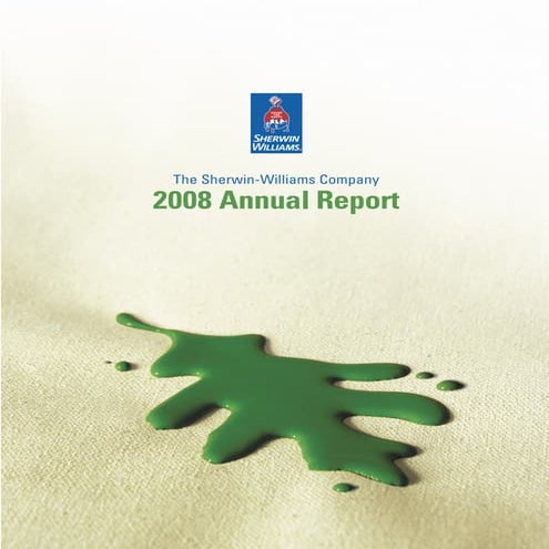 sherwin-williams _2008_AR_Final | PDF