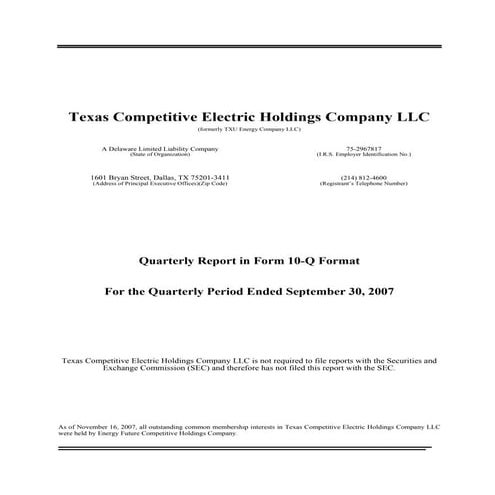 energy future holindings TCEHC10Q | PDF
