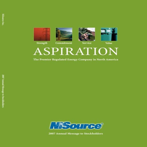 nisource annual reports 2007 | PDF