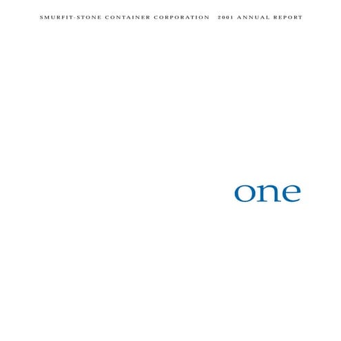 smurfit stone container 2001_annual_report | PDF
