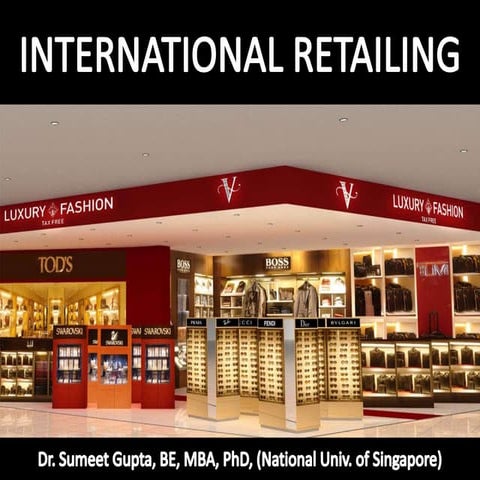 international retailing | PPTX