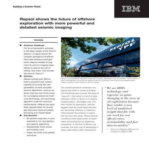 Customer Case Study - Repsol | PDF