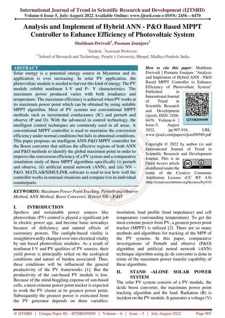 A novel MPPT Tactic with fast convergence speed .pdf