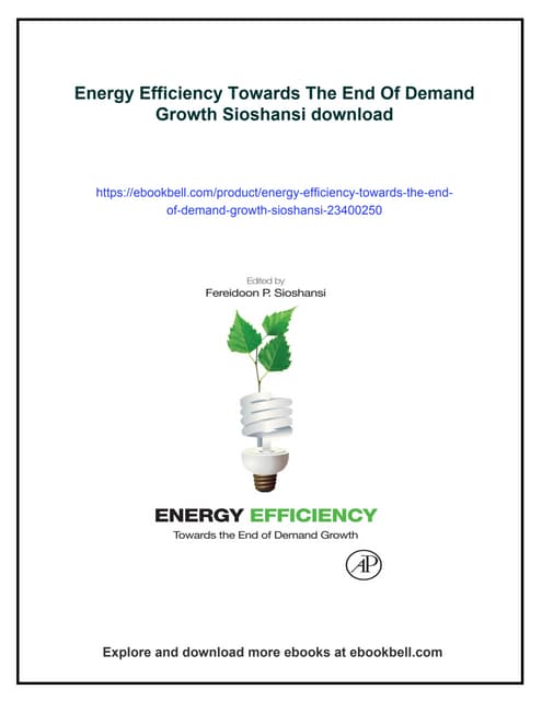 6 steps to energy efficiency | PDF