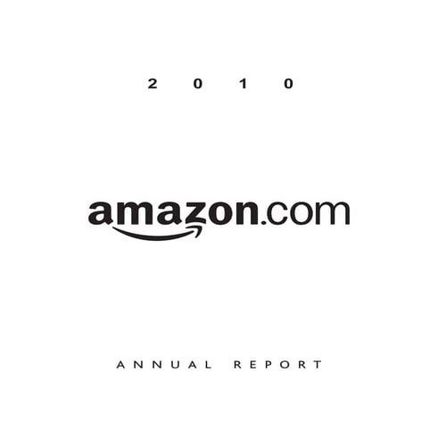 Amazon Annual Report | PDF