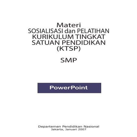 KTSP SMP | PDF