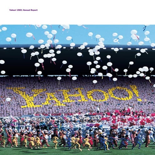 yahoo annual reports 2001 | PDF