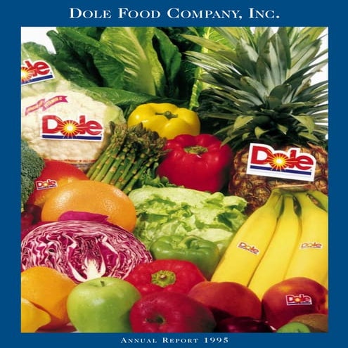 Dole 99 annrpt | PDF