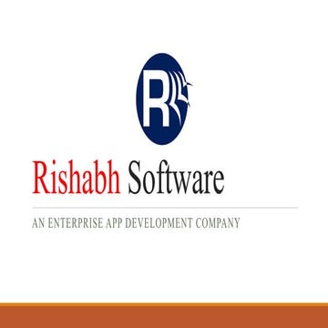 Rishabh Software - Slide Share | PPT
