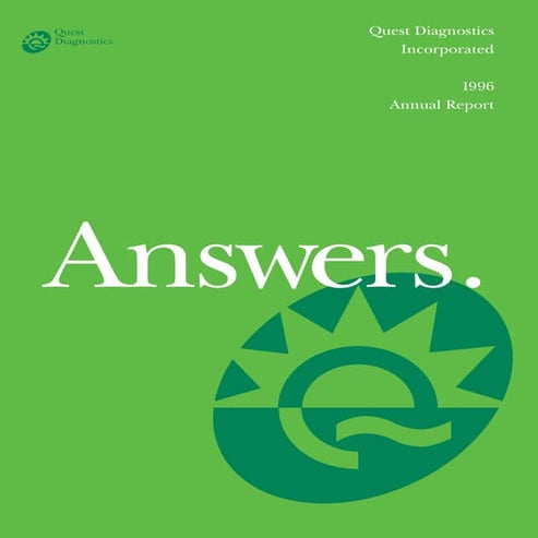 quest diagnostics 96annualreport | PDF