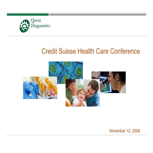 quest diagnostics quest diagnostics 111208_CSHCC | PDF