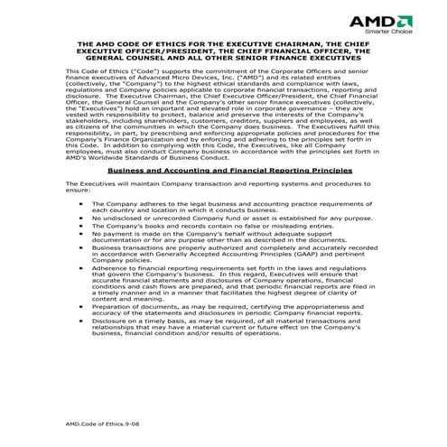 AMD-Code_of_Ethics | PDF