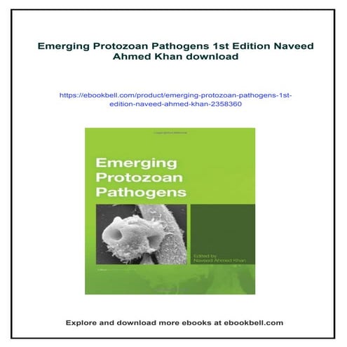 Emerging Protozoan Pathogens 1st Edition Naveed Ahmed Khan | PDF