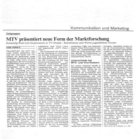 MTV | PDF