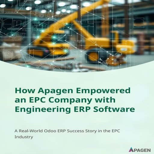 How Apagen Empowered an EPC Company with Engineering ERP Software | PPTX