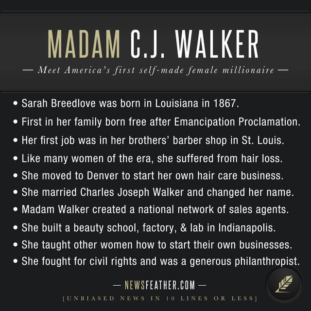 Madam C.J. Walker | PDF