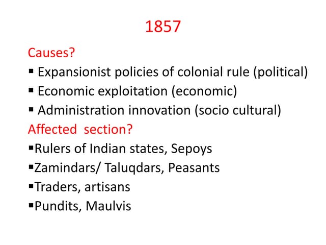 The Revolt-of-1857 | PPTX