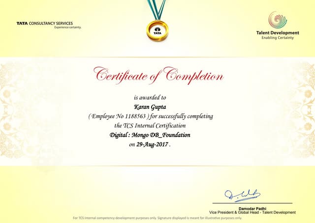 Mongo Dbfoundation Certification Ppt