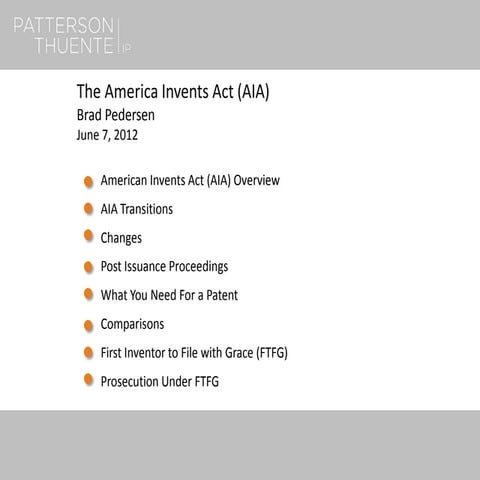 Inter Partes Review (IPR) - A Brief Understandings | PPTX