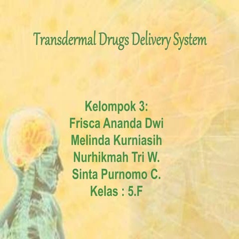 transdermal farmasi | PPTX