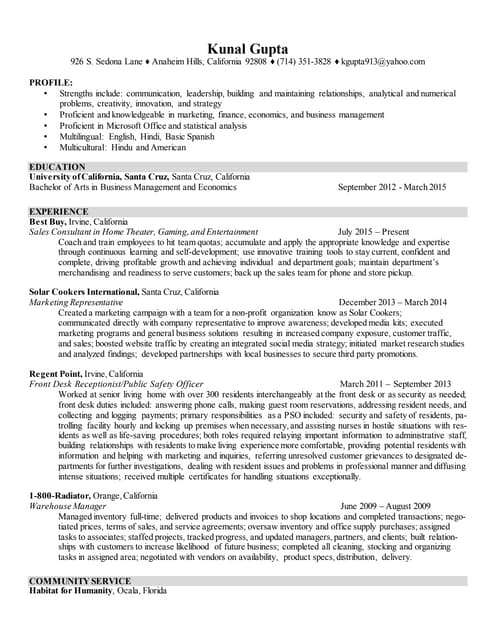 TJ RESUME | PDF