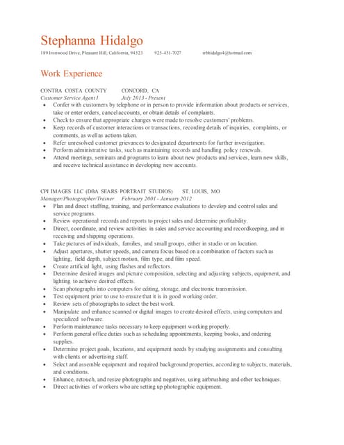 Resume updated | PDF