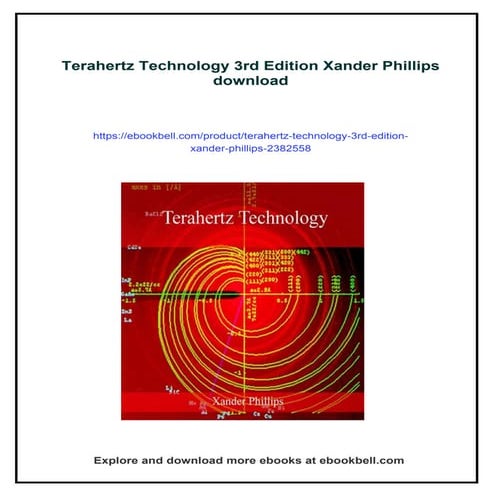 Terahertz Technology 3rd Edition Xander Phillips | PDF