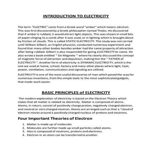 11920 g8 introduction to electricity | DOCX